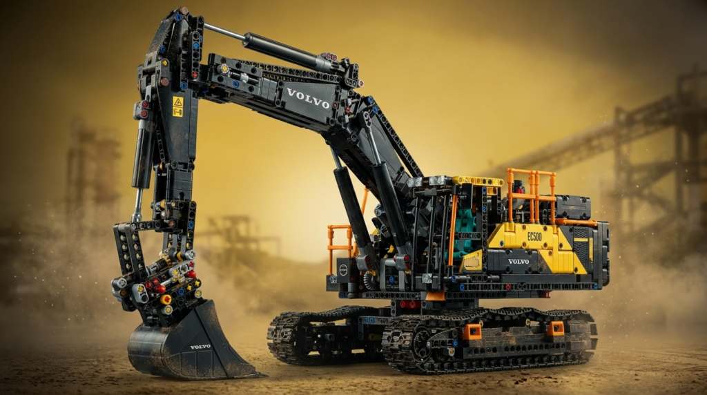 LEGO Technic Volvo EC500 Hybrid Excavator (42215): Kit Spotlight ...